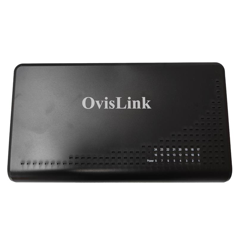 SWITCH OVISLINK ETHERNET 10/100 24 PUERTOS DESKTOP - Todo en informática